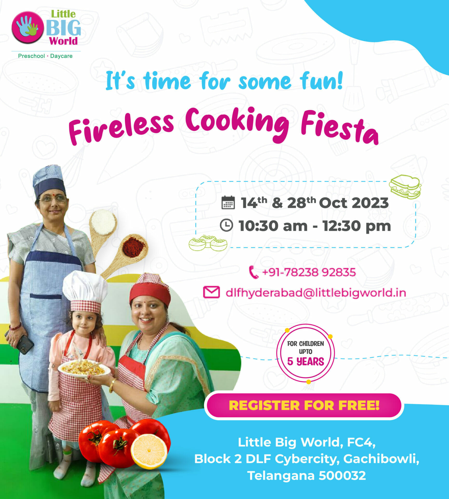 Little Big World - Fireless Cooking Fiesta - Hyderabad- LP